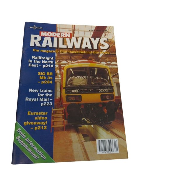 Modern Railways Magazine | Other | Modern Railways Magazine April 995 ...